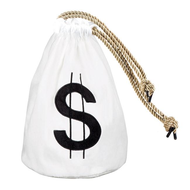 Geldsack "Dollar" 30 cm günstig kaufen bei PartyDeko.de