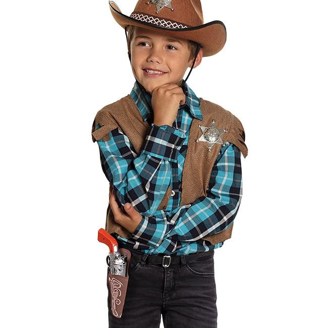 Kinder-Set Cowboy mit Holster und Waffe 3-tlg. günstig kaufen bei ...